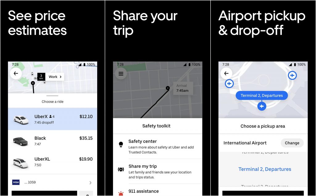 Uber – Request A Ride – Apps Down